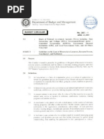 Bac Honorarium Guidelines | PDF