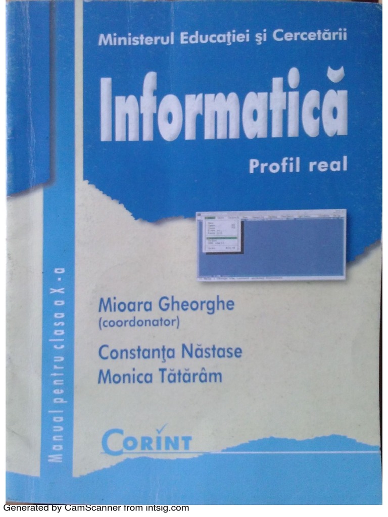 Manual de Informatica 10-Corint | PDF