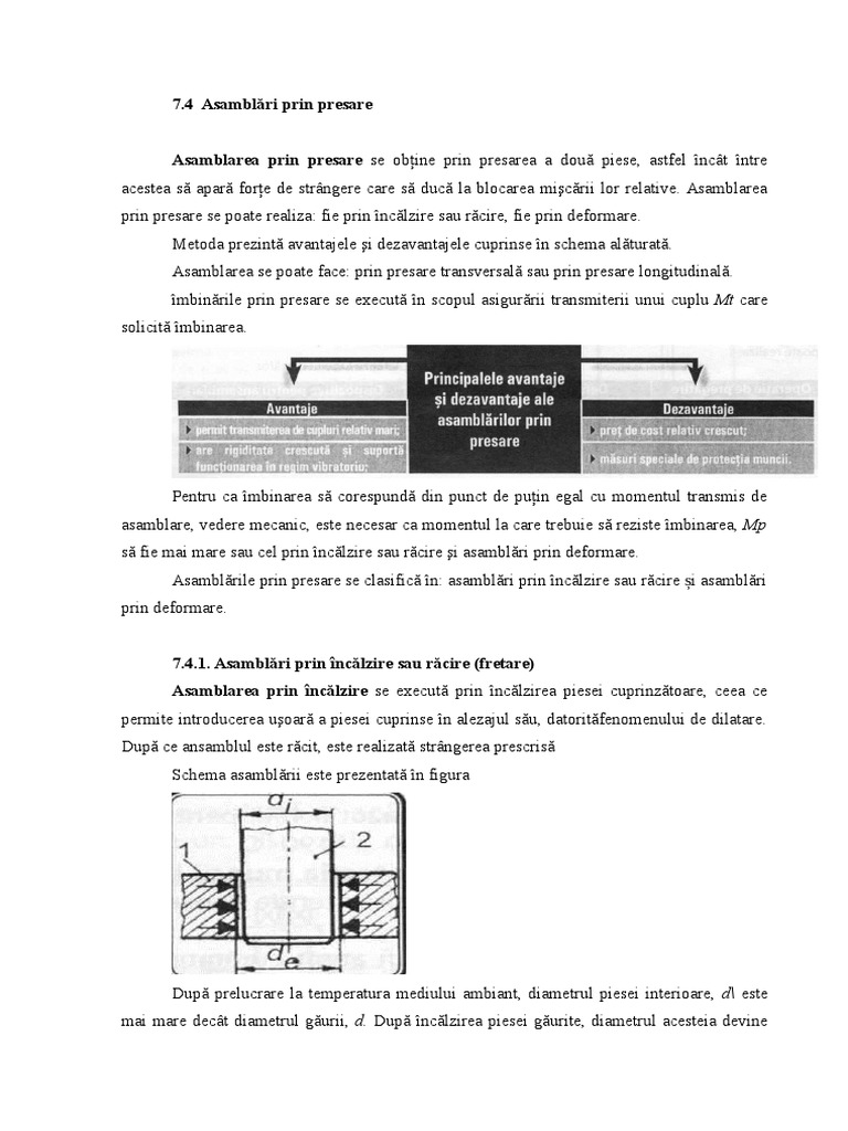 Asamblari Prin Presare | PDF
