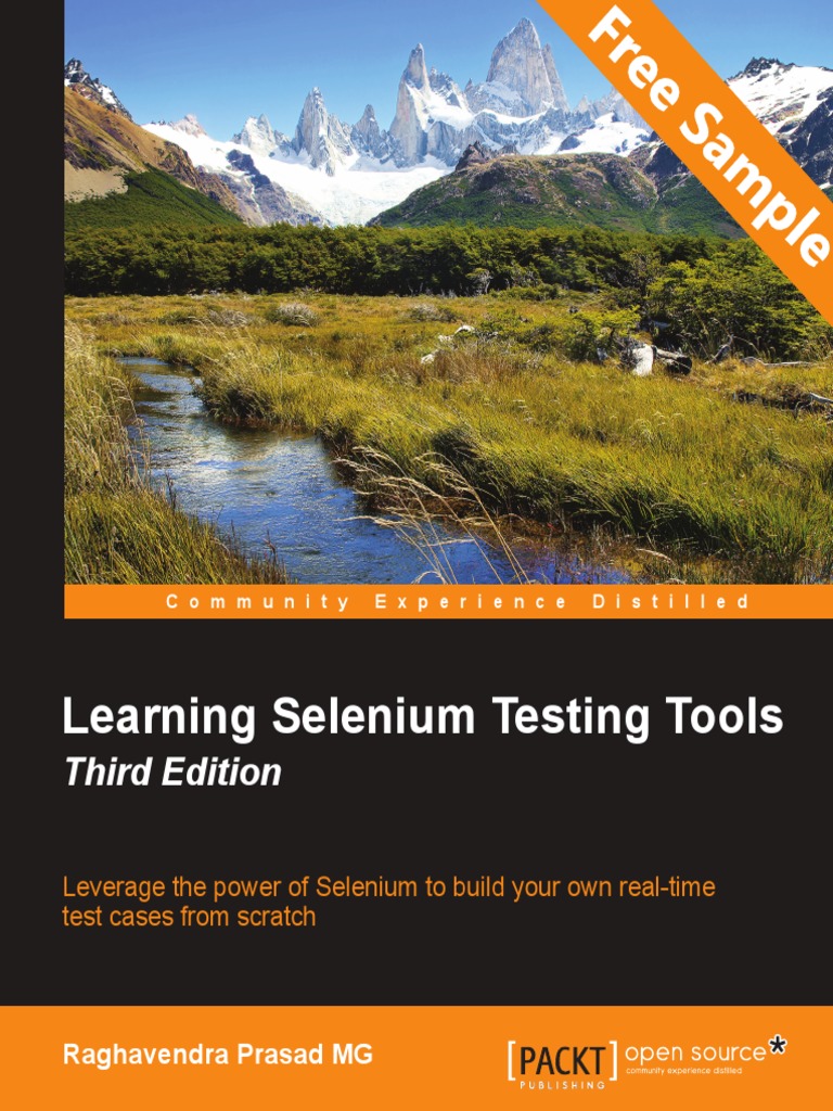 Learning Selenium Testing Tools Third Edition Sample Chapter Pdf Selenium Software