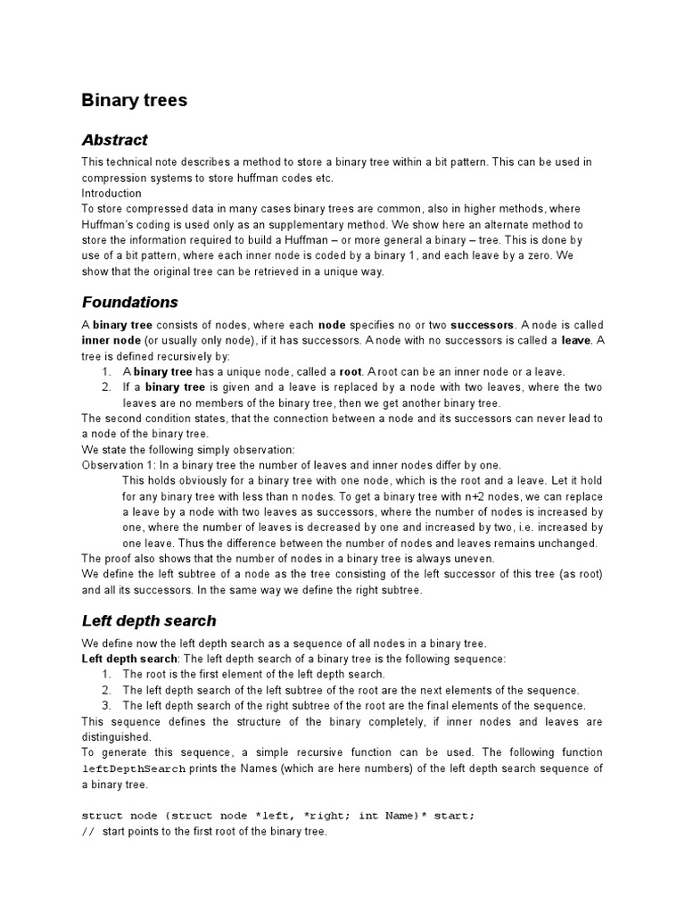 Arbori Binari de Cautare | PDF | Data | Computer Programming