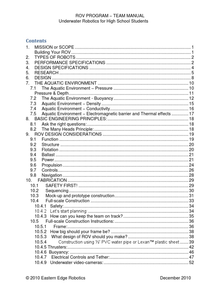 Mirov 2 Manual | PDF | Buoyancy | Pressure