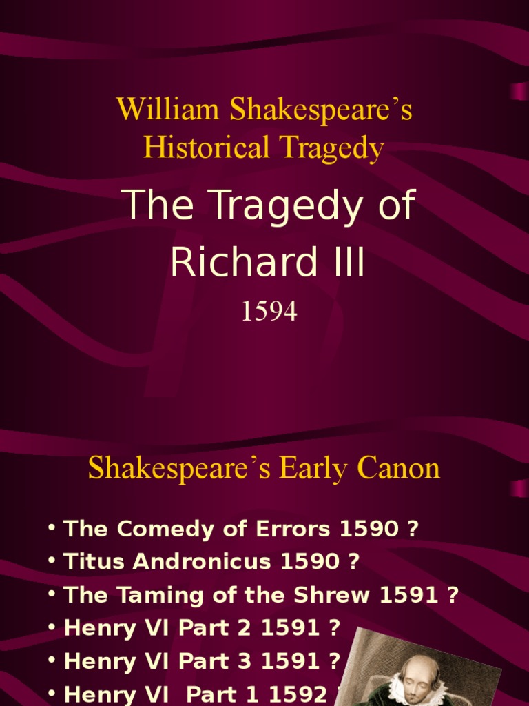 Richard III Introductory Unit Before Viewing The Ian McKellan Film | PDF