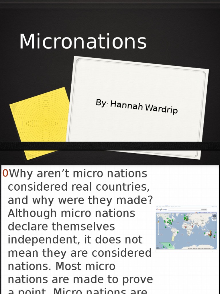 Micronations | PDF