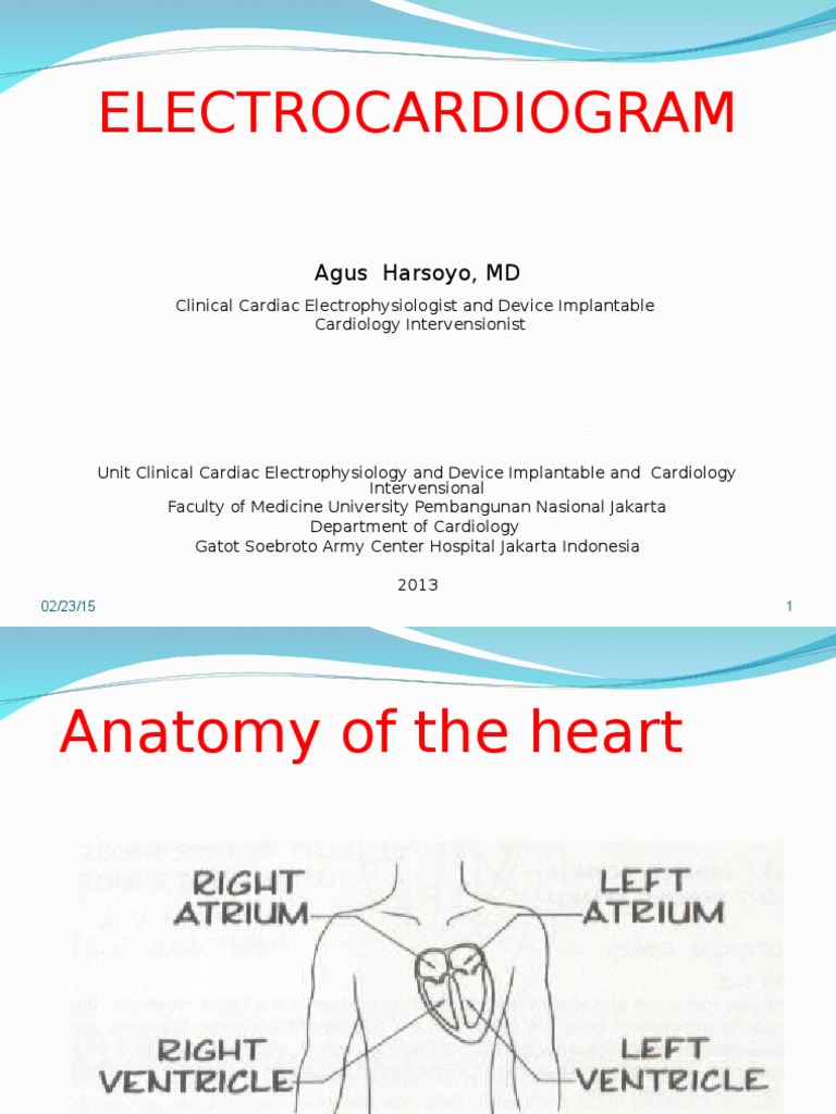 Slide Electrocardiogram Update | PDF