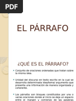 Diferencias entre Texto, Párrafo y Oración | PDF | Oración (Lingüística ...