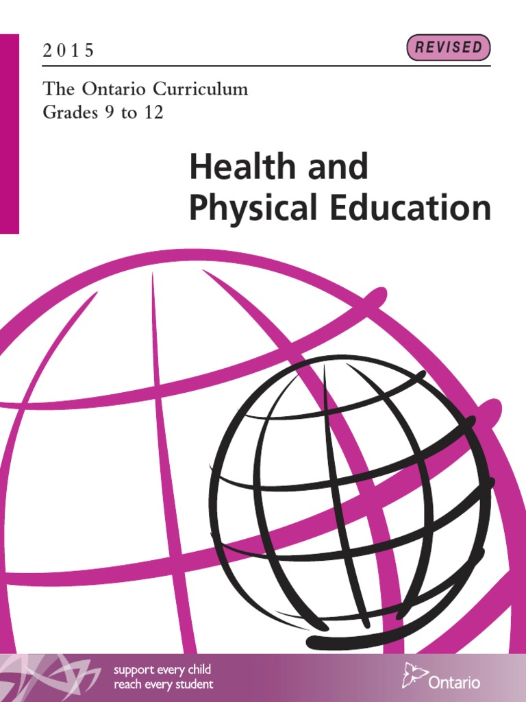 Ontario HPE Curriculum Grades 9-12 | PDF | Physical Education | Well Being