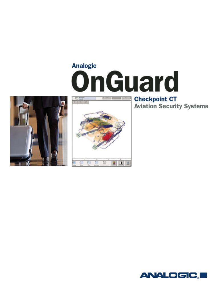 OnGuard Product Family Brochure PDF | PDF | Airport Security | Ct Scan