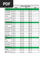 Check List de Baños de Limpieza | PDF