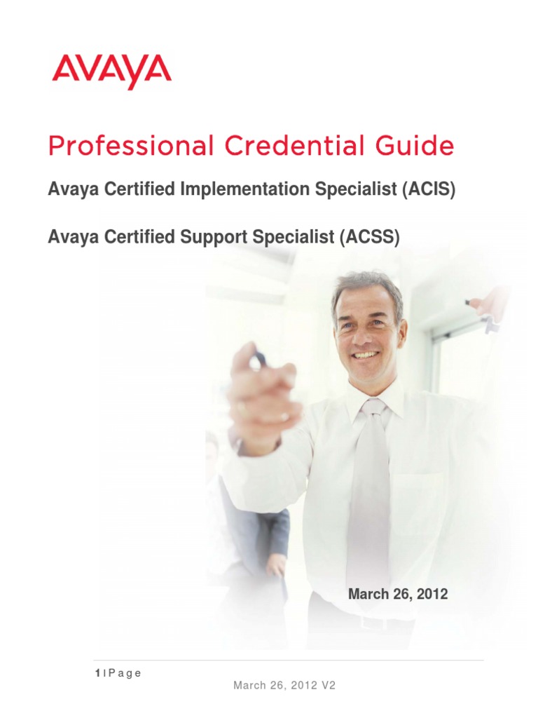 ACIS-ACSS Credential Guide V1 | Download Free PDF | Professional ...