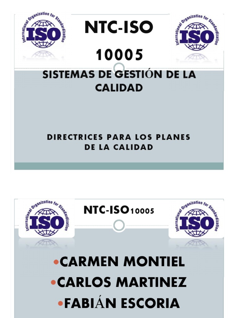 Iso 10005 PDF | PDF | Gestión de la calidad | Calidad (comercial)