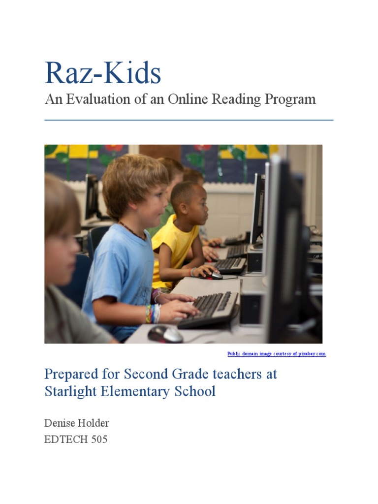 Raz-Kids Evaluation Report | PDF | Reading Comprehension | Educational ...