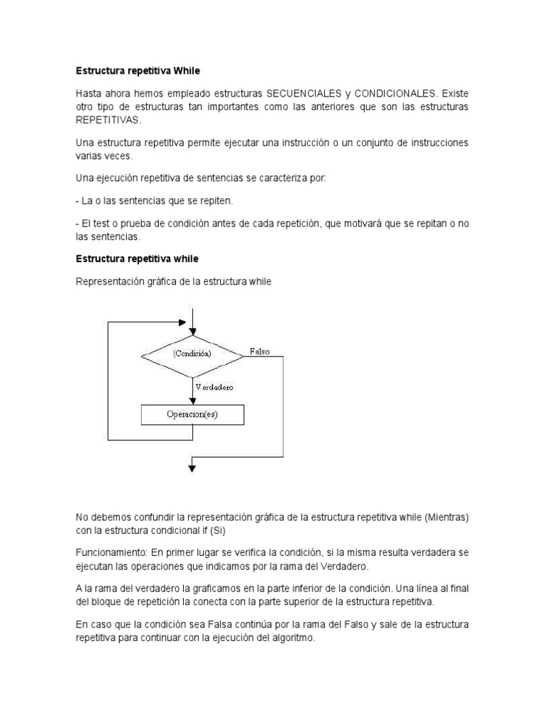 Estructura Repetitiva While en Java | PDF | Java (lenguaje de ...