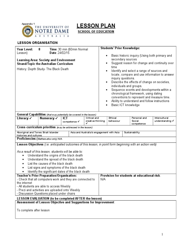 ict lesson plan 1 -2 | Educational Technology | Lesson Plan
