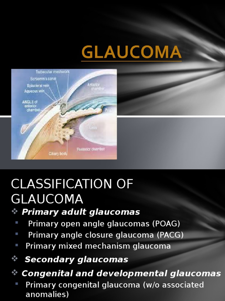 Glaucoma | Download Free PDF | Glaucoma | Diseases Of The Eye And Adnexa