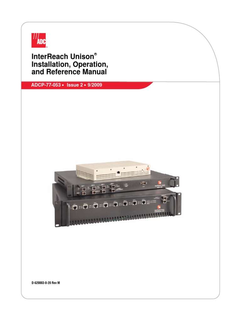 InterReach Unison DAS Manual | PDF | General Packet Radio Service ...