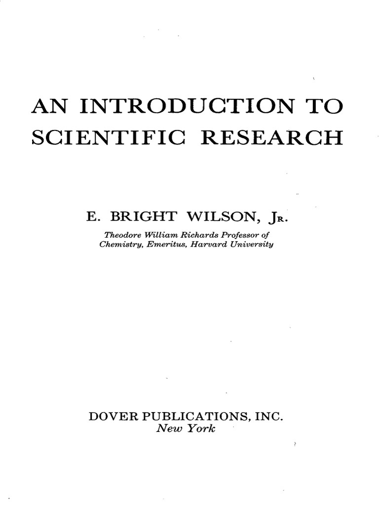 Scientific Research Guide | PDF | Experiment | Numerical Analysis