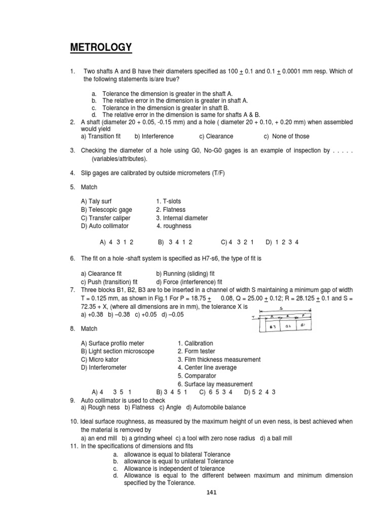 Metrology Tolerances and Testing Insights | PDF | Engineering Tolerance ...