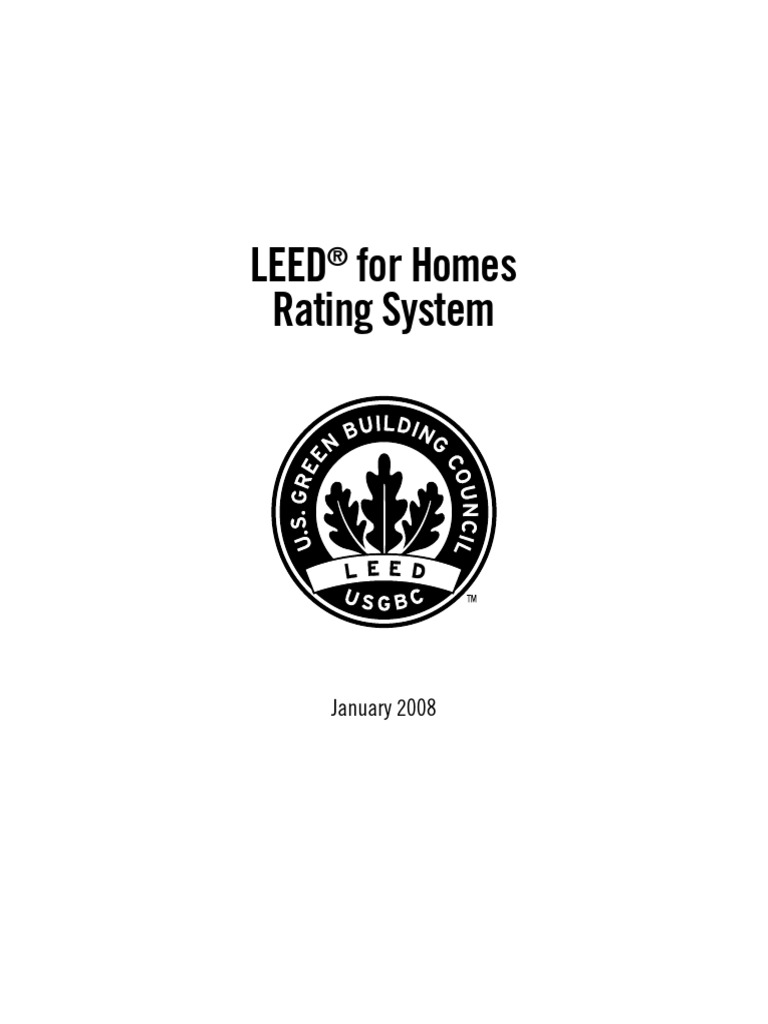 LEED For Homes | PDF