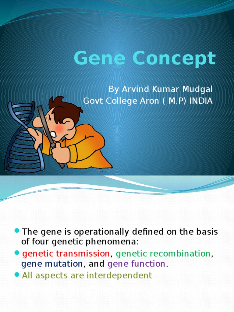 Gene Concept | PDF | Gene | Rna