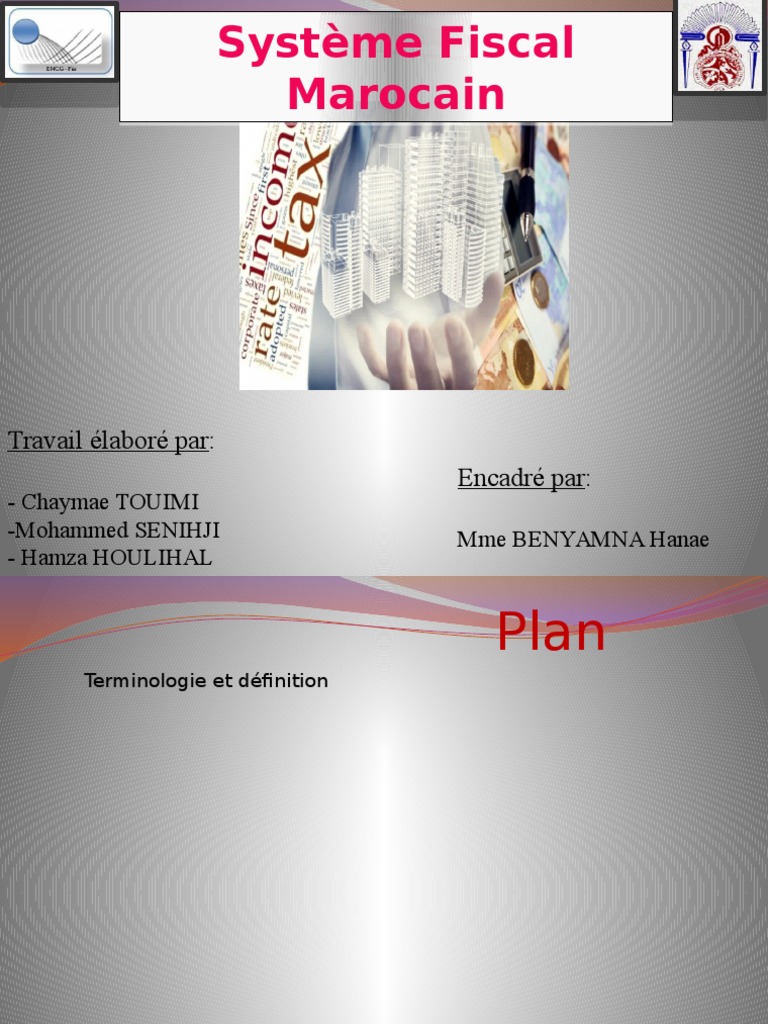 Système Fiscal Marocain Actuel | PDF | Taxe sur la valeur ajoutée ...