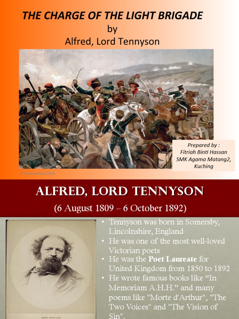 The Charge of the Light Brigade by Alfred, Lord Tennyson PDF | Military ...