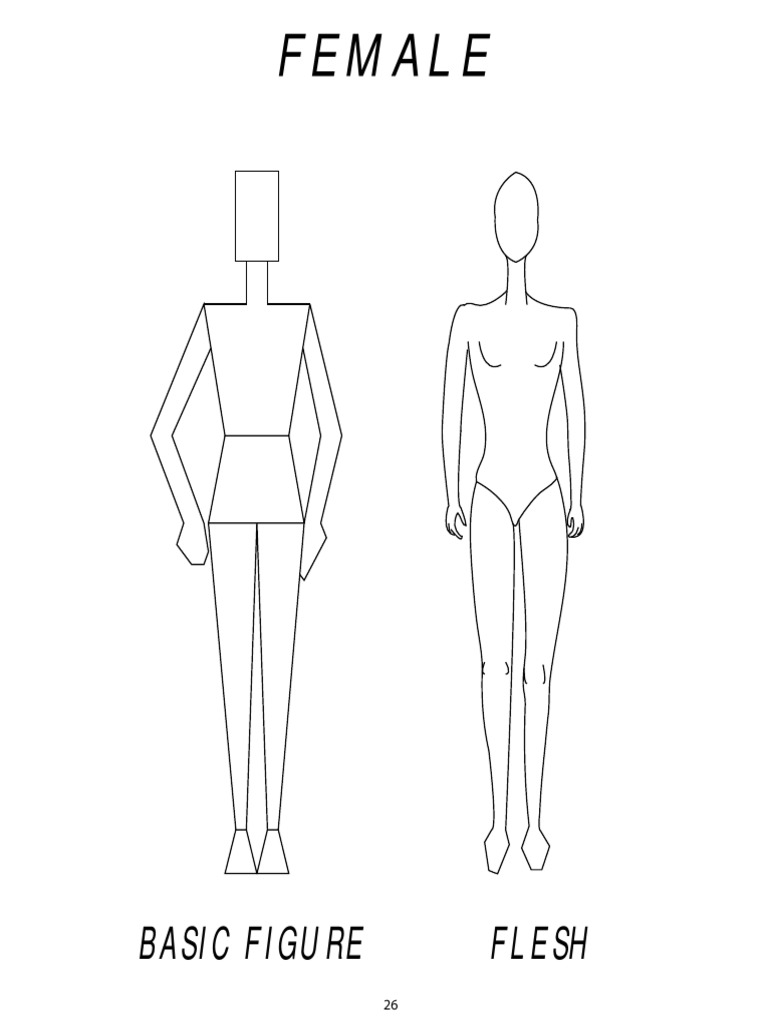 Female: Basic Figure Flesh | PDF
