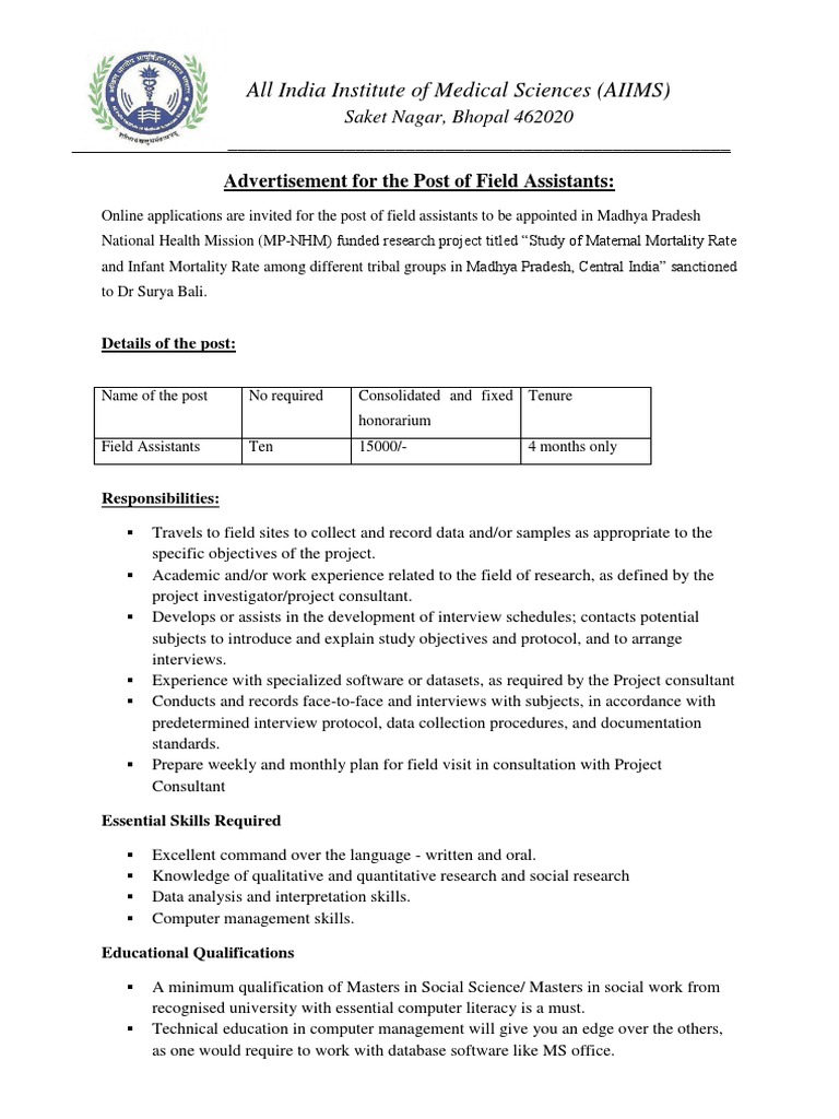 All India Institute of Medical Sciences (AIIMS) | PDF | Data | Science