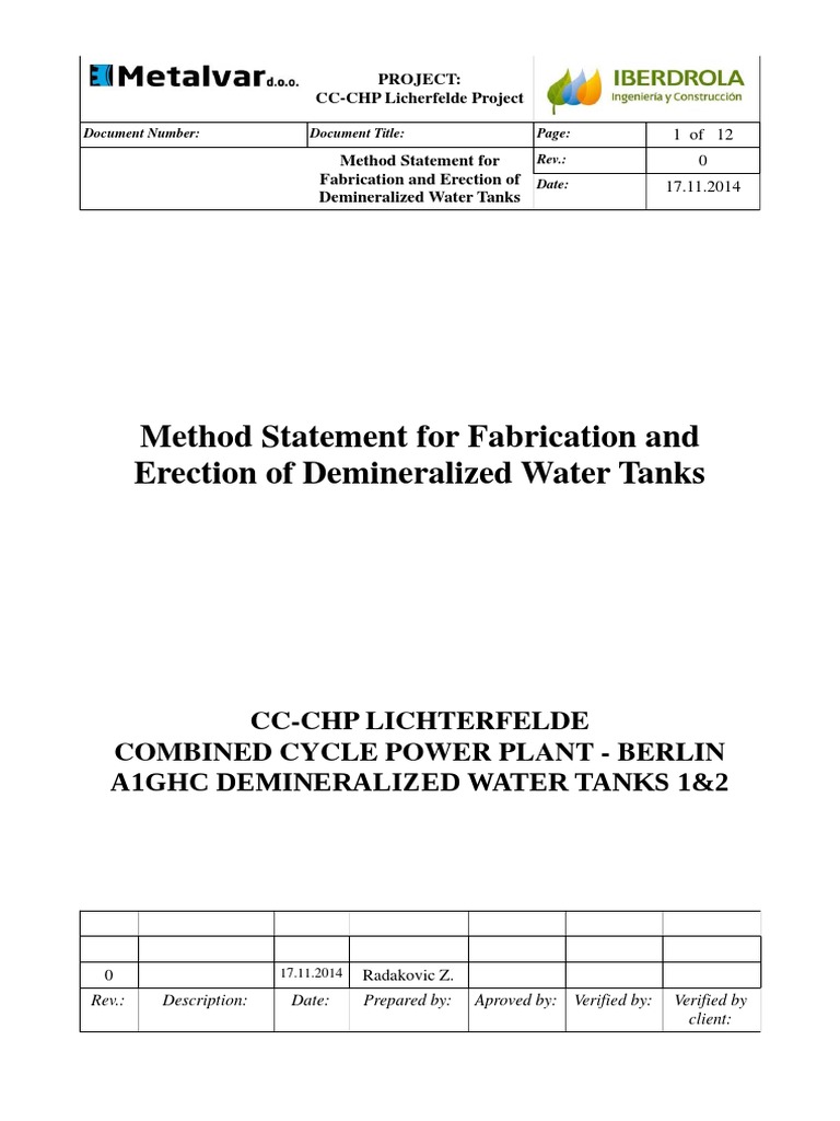 Minimum Free Board in Water Tanks | PDF | Metal Fabrication | Welding