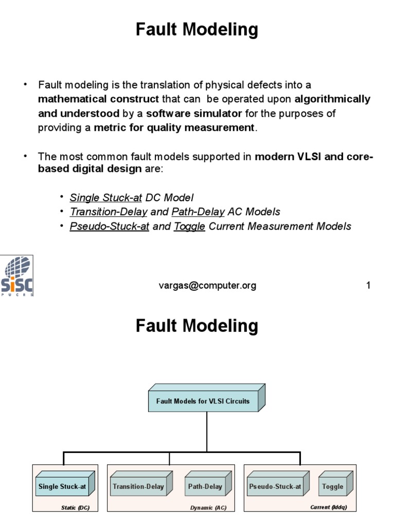 2 Fault Types Modeling | PDF | Applied Mathematics | Electronics