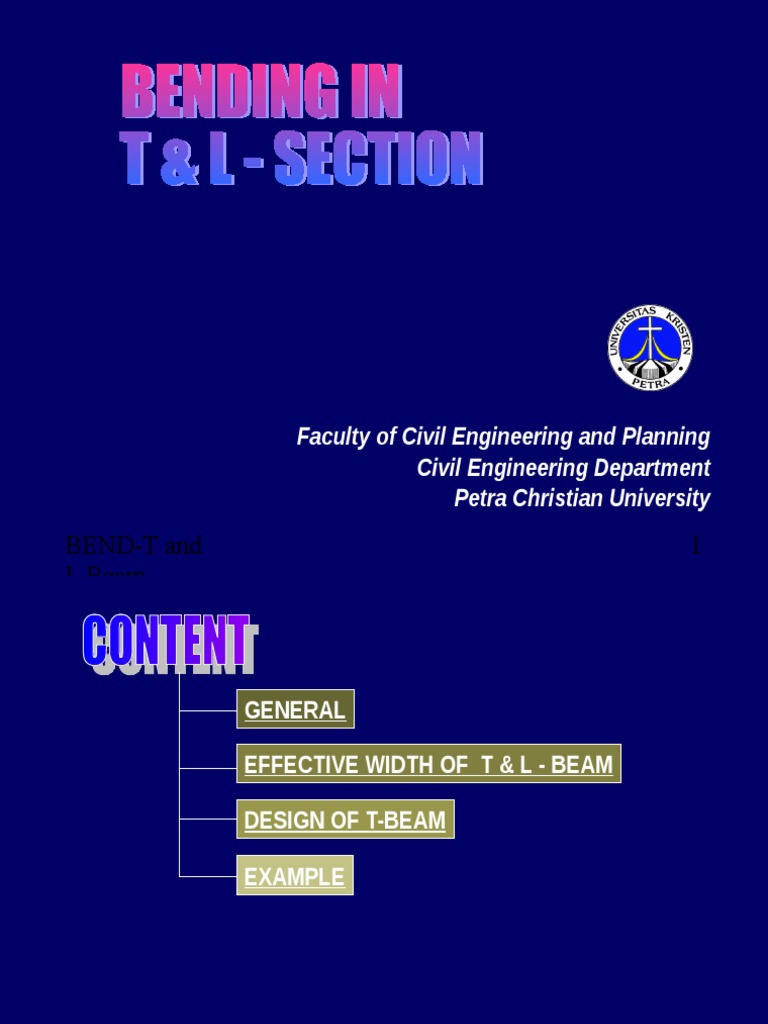 Bending T and L Beam | PDF | Beam (Structure) | Chemical Product ...