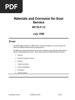 12 - Materials For Sour Service PDF | PDF | Heat Treating | Steel