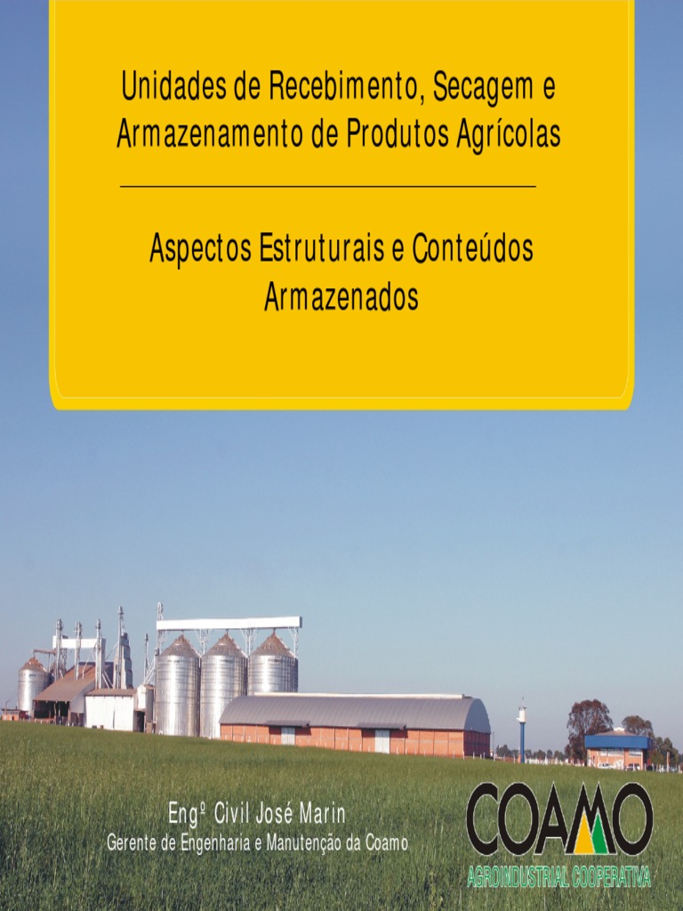 MAPA Armazéns Coamo | PDF | Armazém | Dióxido de carbono