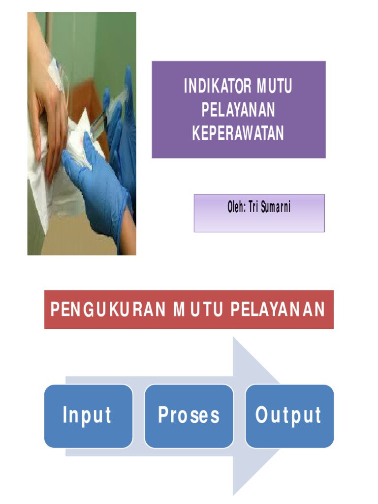 Indikator Mutu Pelayanan Keperawatan | PDF