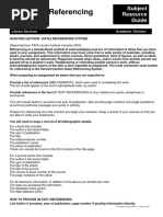Harvard UWE Referencing | PDF