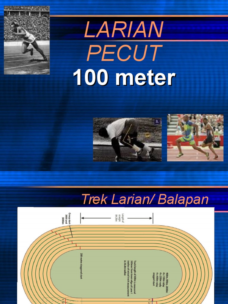 Lari Pecut 100 Meter | PDF