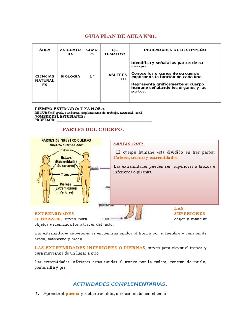 Guias de Ciencias Naturales - Grado Primero | PDF | Alimentos | Planetas