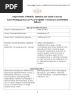 Superhero Training - PE Lesson Plan | PDF | Lesson Plan | Psychological ...