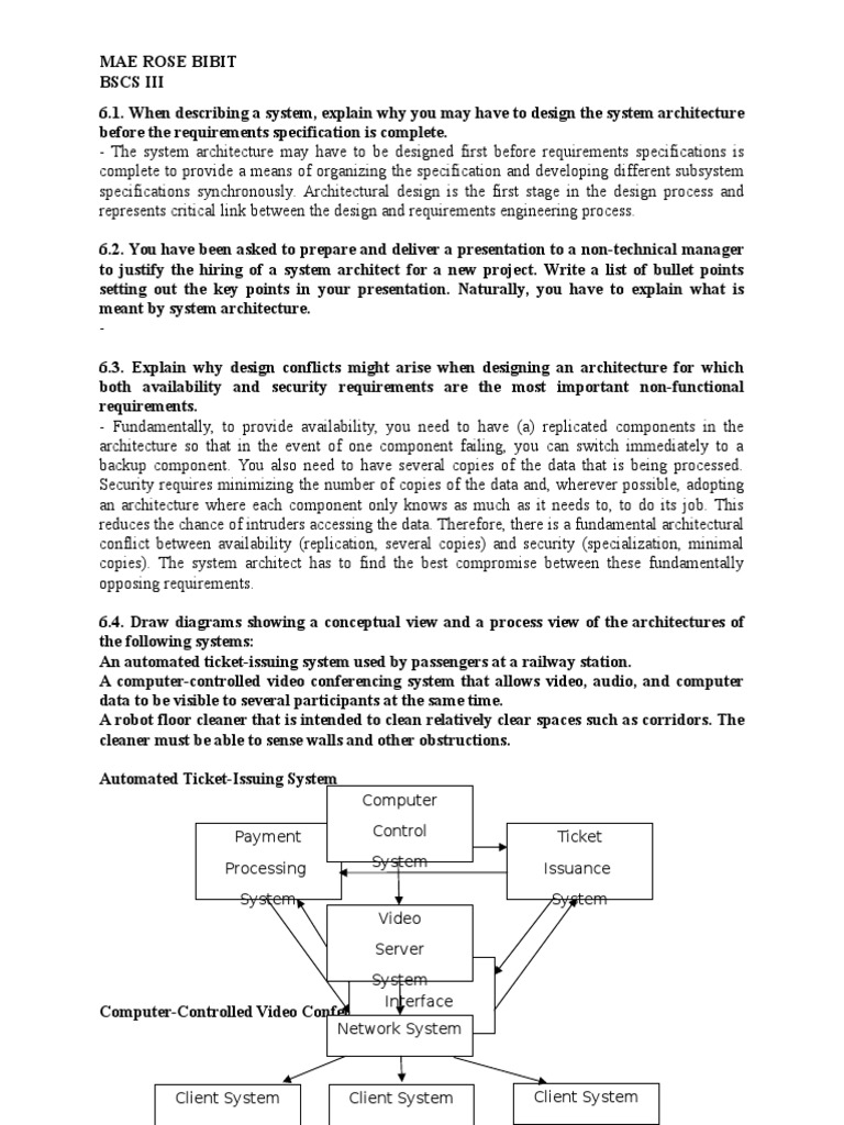 Computer Control System | PDF | Component Based Software Engineering ...