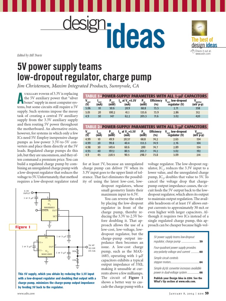 EDN Design Ideas 2004 | PDF | Amplifier | Operational Amplifier
