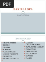 Barilla SpA Case Study 1 | PDF | Lean Manufacturing | Business