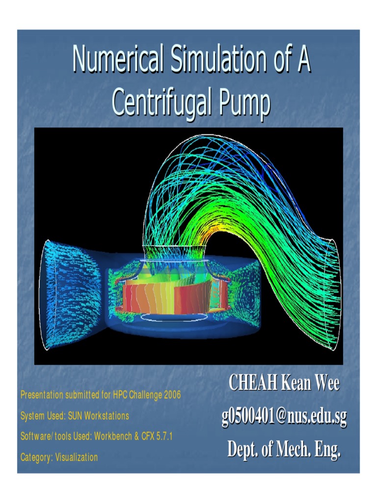 Pump Presentation | PDF | Pump | Fluid Dynamics