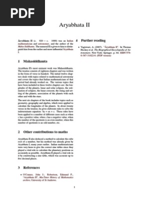 Aryabhata Ii