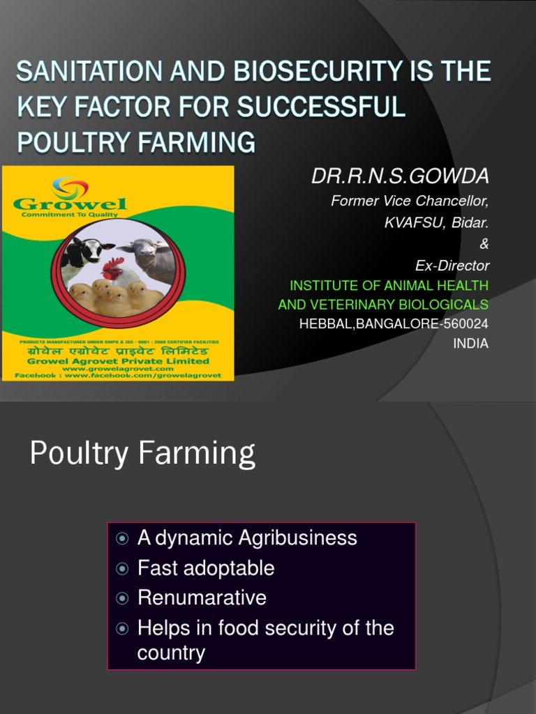 Poultry Biosecurity Essentials | PDF | Disinfectant | Infection