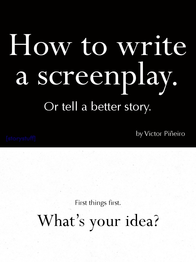 How To Write A Screenplay | PDF | Hero | Screenplay