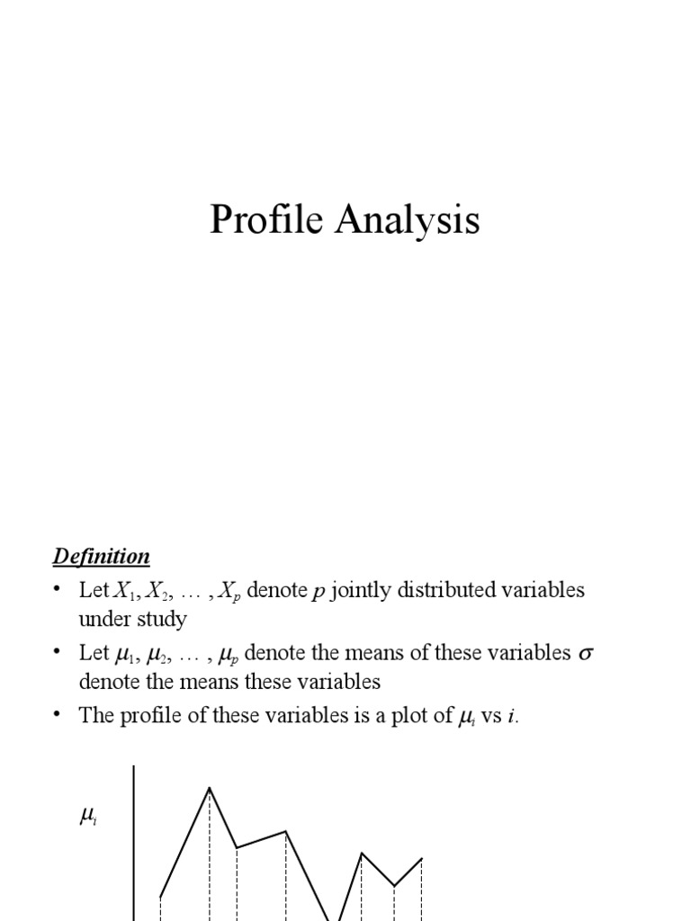 Profile Analysis and Hotelling's T2 Test | PDF | Covariance Matrix | Mean