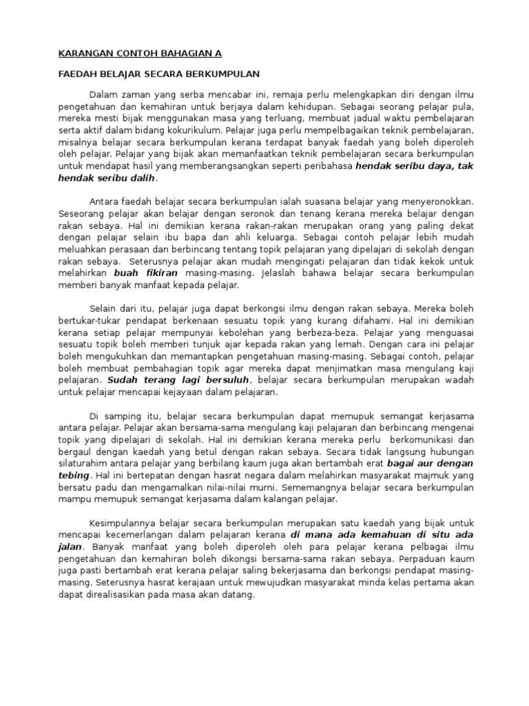 Faedah Belajar Secara Berkumpulan | PDF Faedah Belajar Secara Berkumpulan | PDF