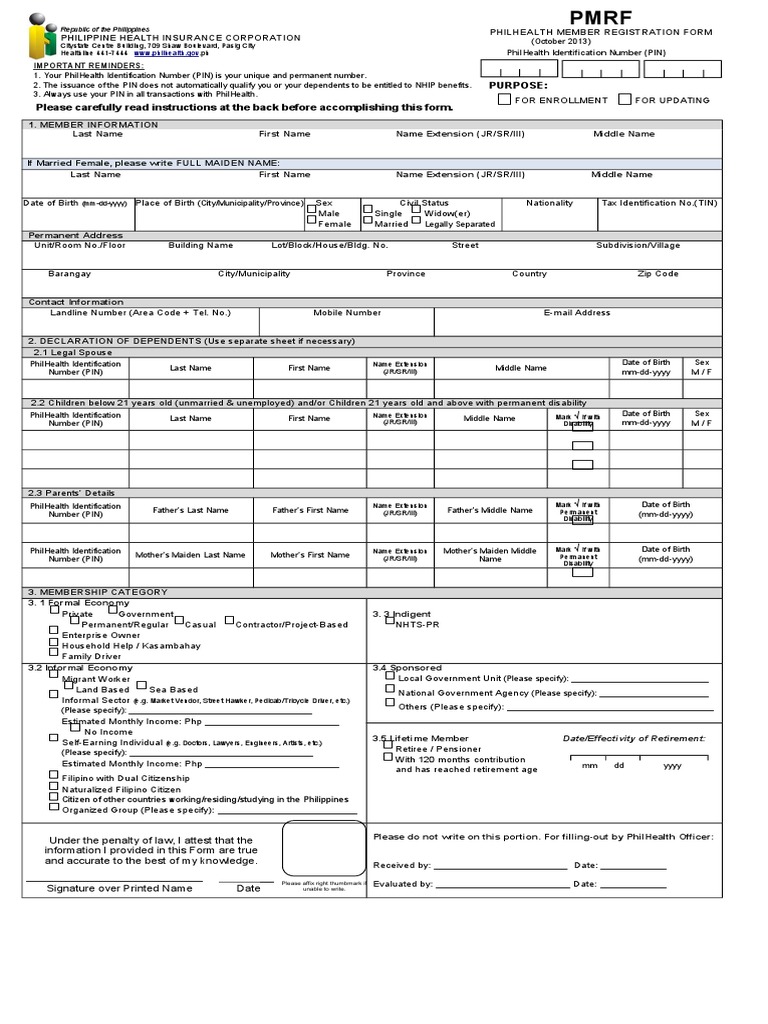 (176736967) PMRF - Revised | PDF | Identity Document | Government
