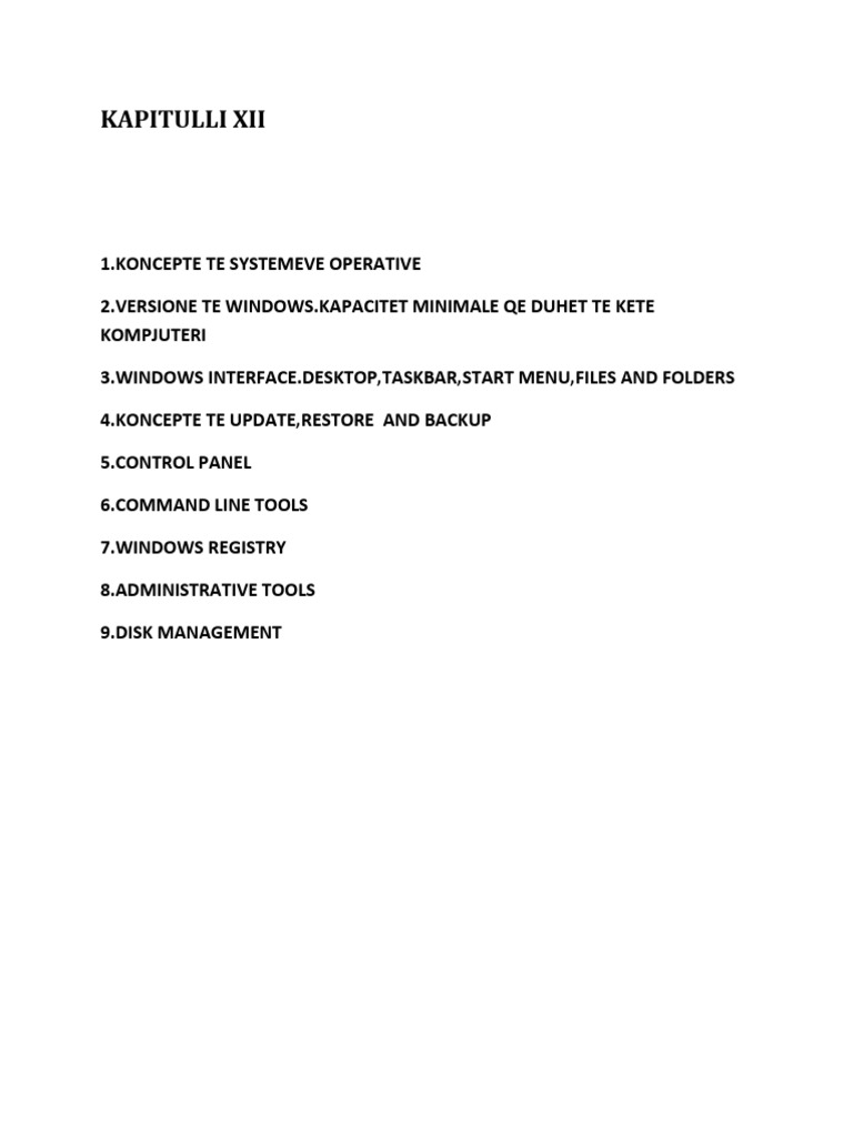 Sistemet Operative | PDF