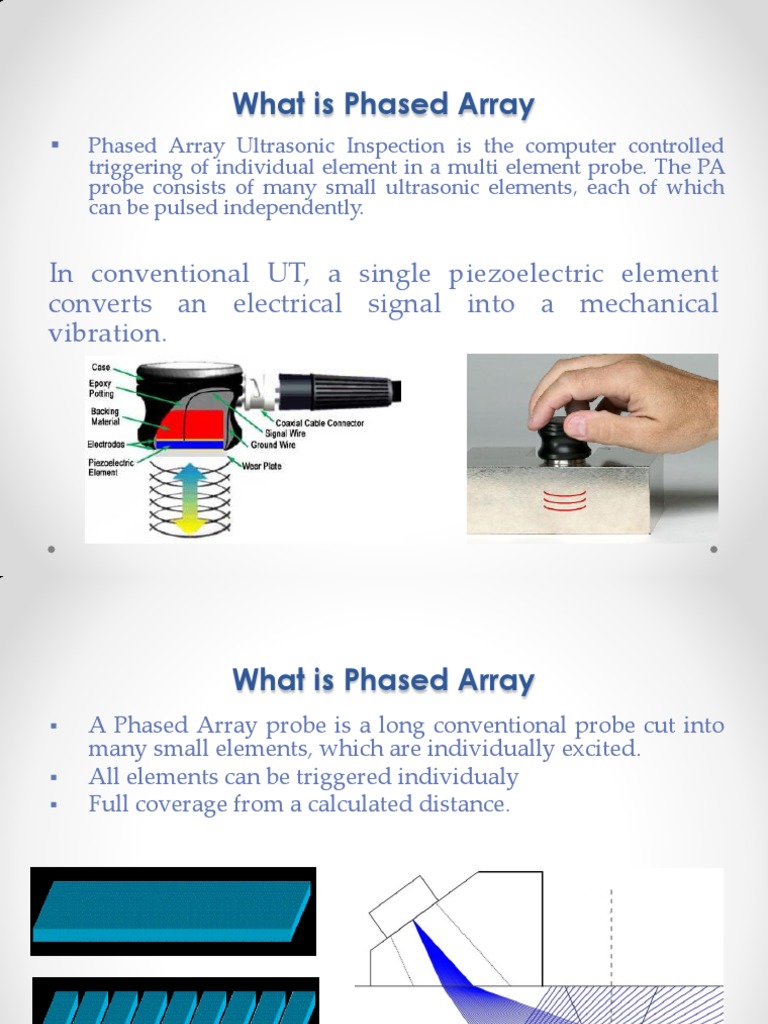 Introduction To PAUT | PDF | Image Scanner | Array Data Structure